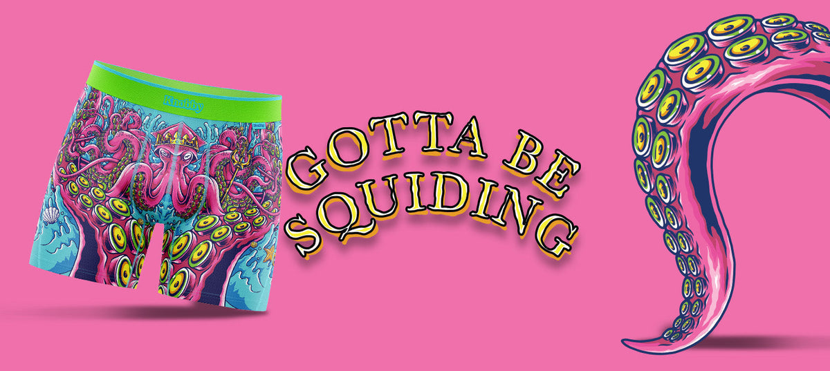 Gotta Be Squidding | Knobby Underwear
