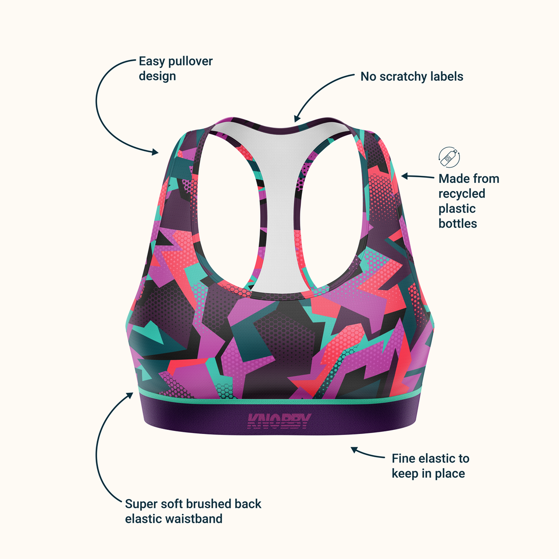 Shop Camo-line Girls Crop Top by Caroline Buchanan