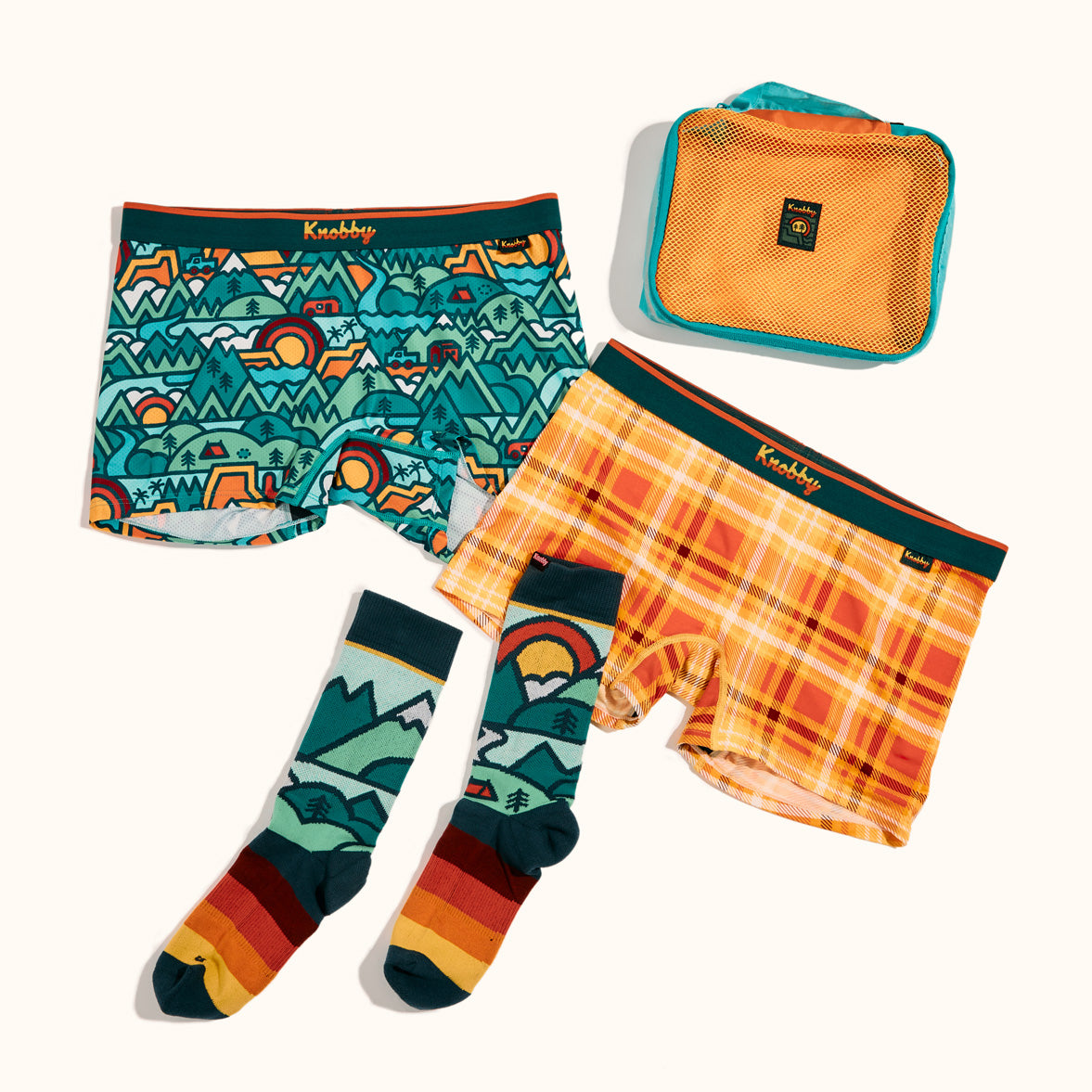 Shop Sunshine Ranch Women's Shortie Underwear & Sock Pack by Knobby