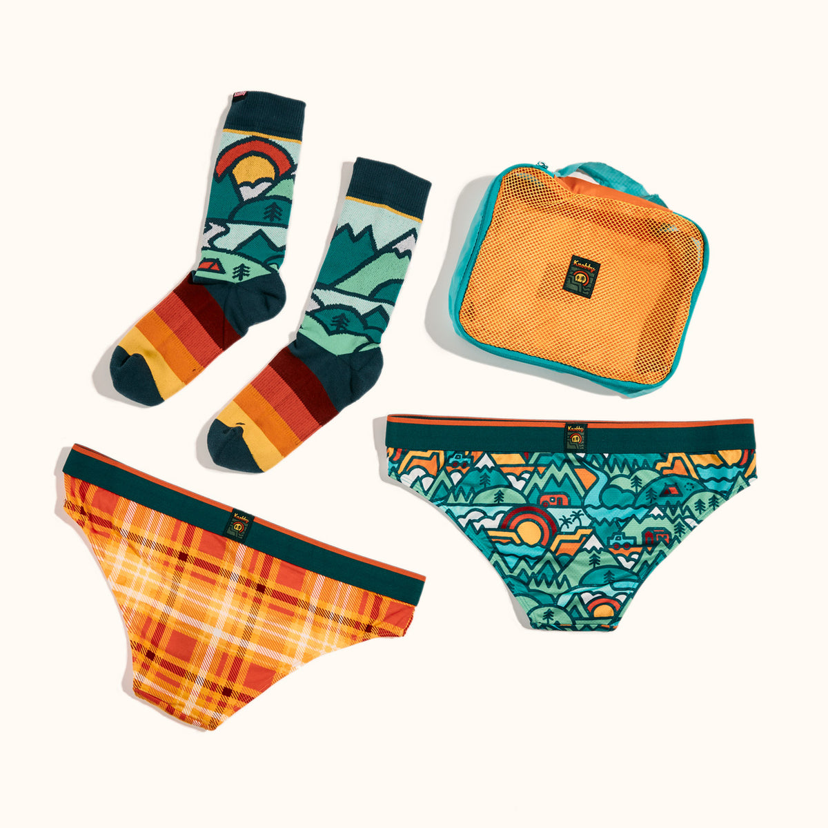 Shop Sunshine Ranch Women's Bikini Underwear & Sock Pack by Knobby
