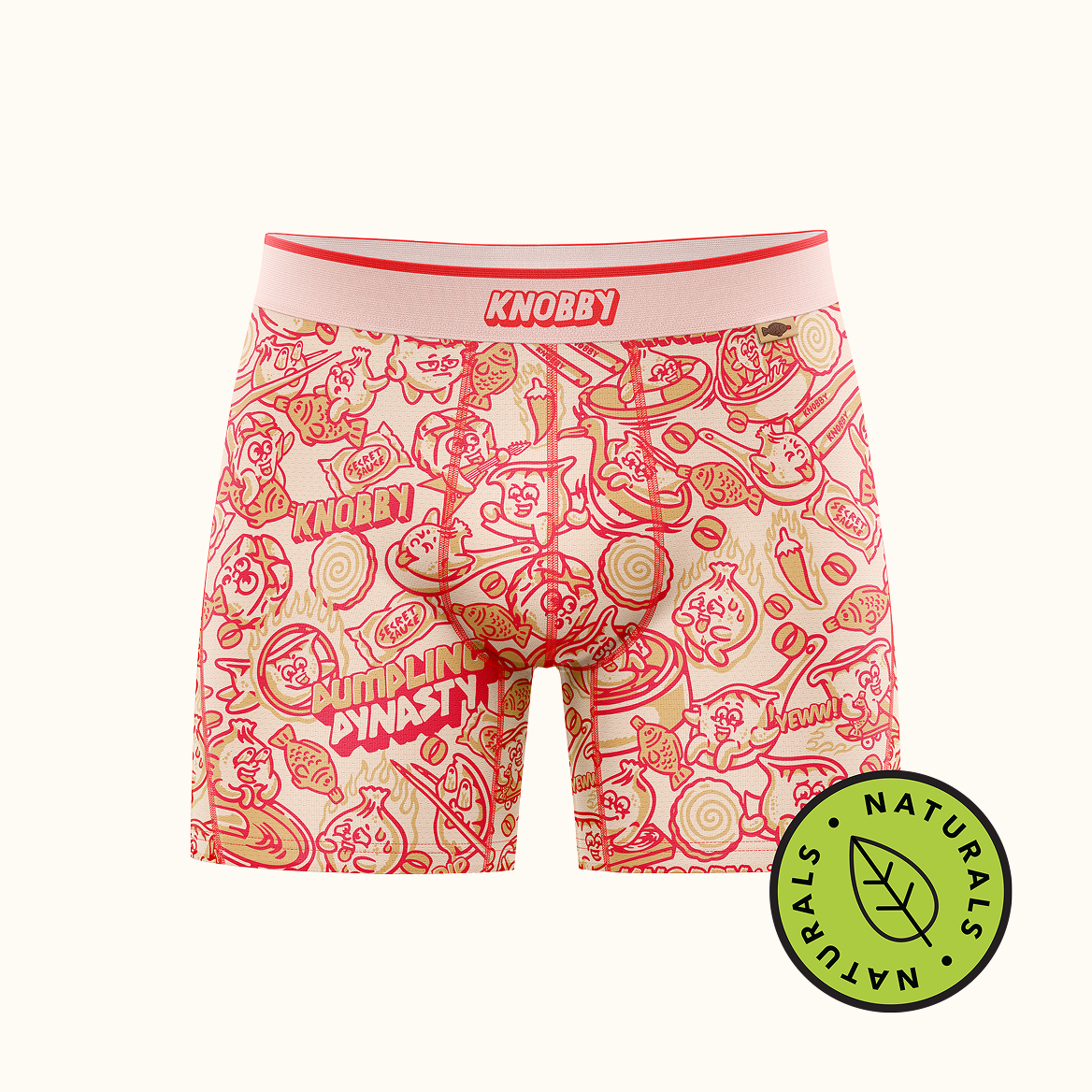 Shop Dumpling Dynasty Men’s Trunks Underwear | Knobby