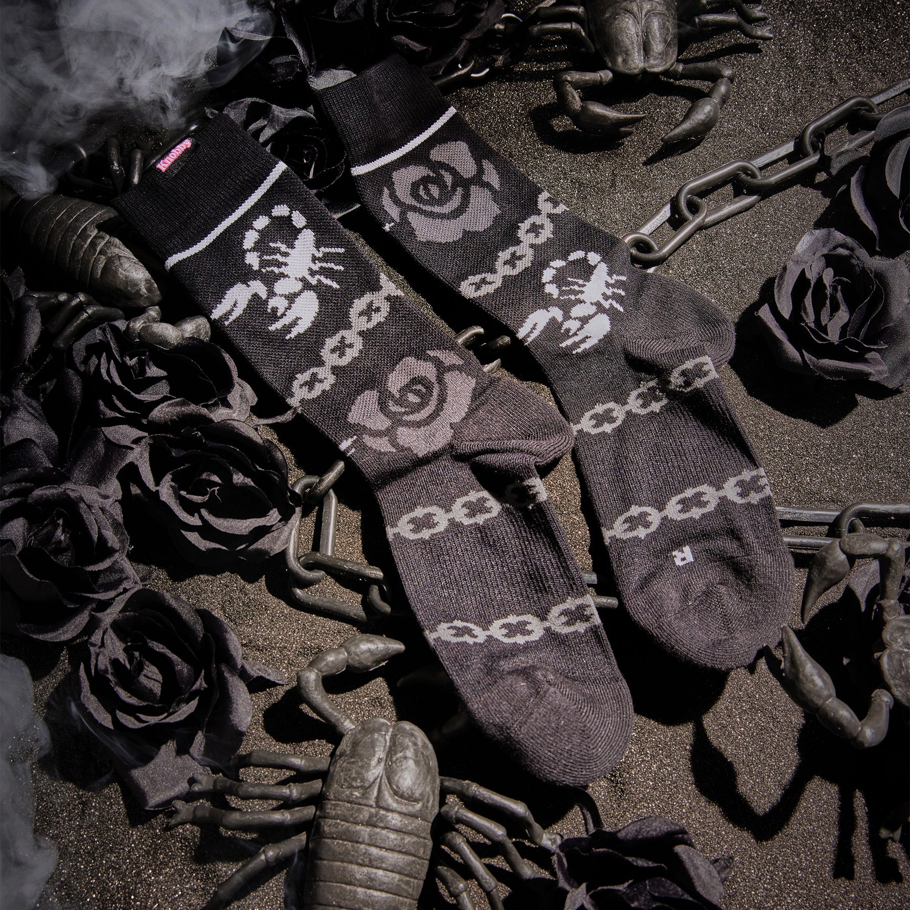 Bamboo Crew Socks / El Scorpio | Knobby Underwear